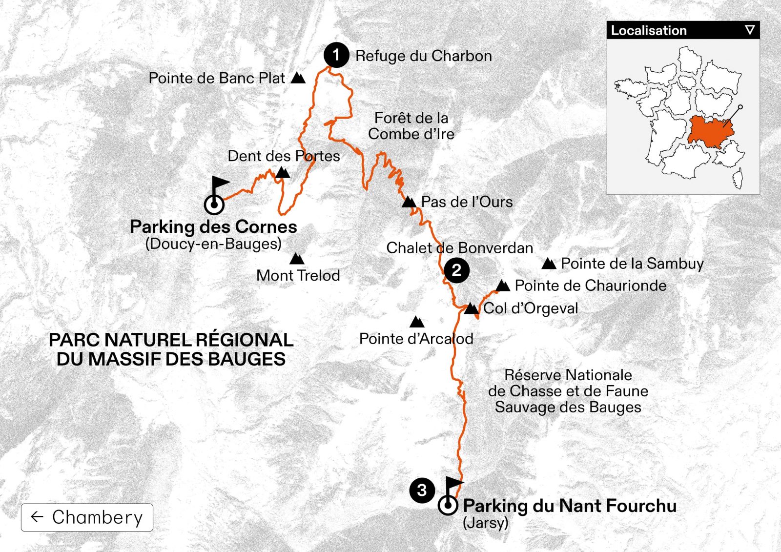 Trois jours de randonnée dans le massif des Bauges, en Savoie