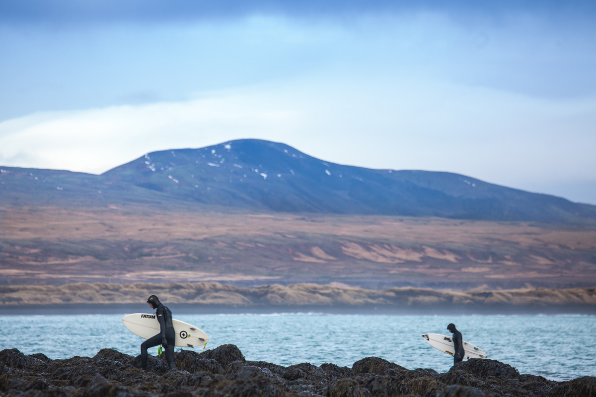 3 semaines de surf trip dans les fjords Islandais