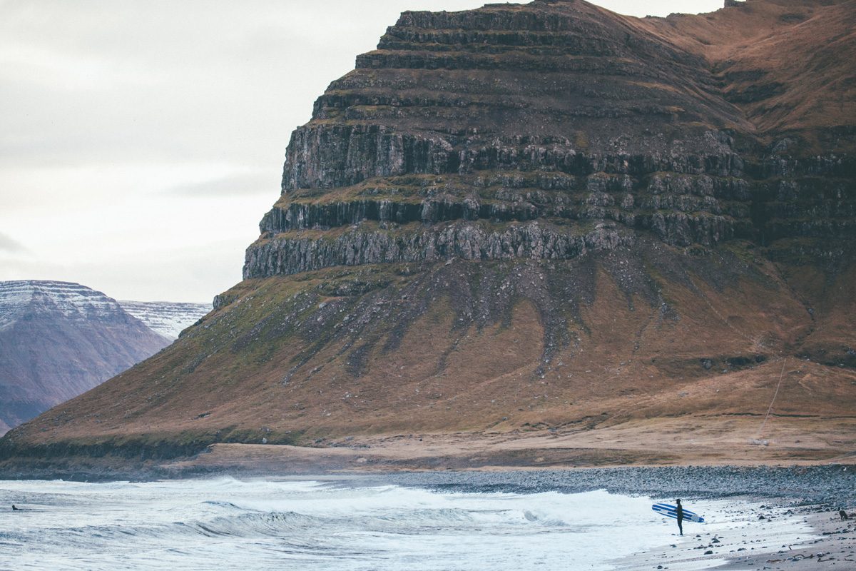 3 semaines de surf trip dans les fjords Islandais