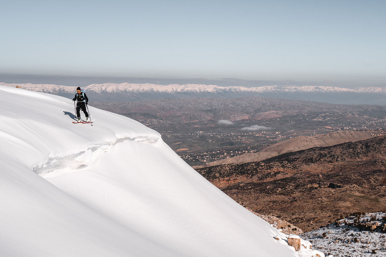 Explorer les montagnes du Liban en ski de randonnée