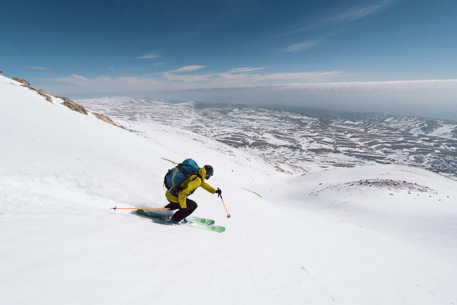 Explorer les montagnes du Liban en ski de randonnée