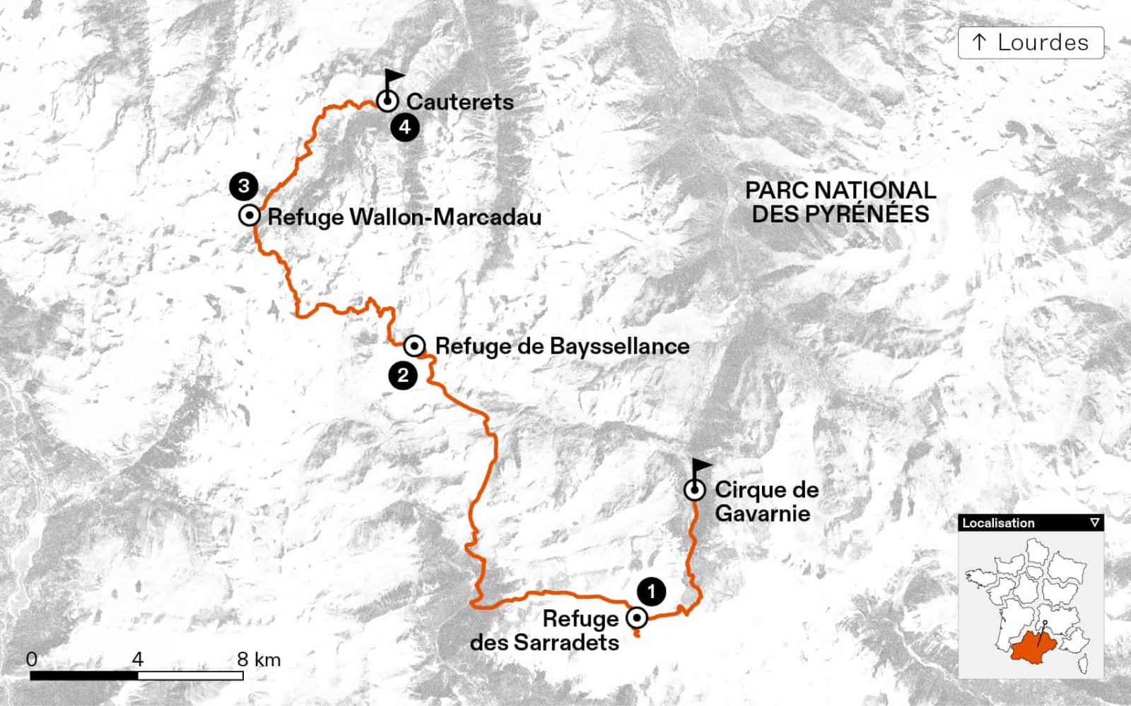 Quatre jours de randonnée en refuge dans les Pyrénées
